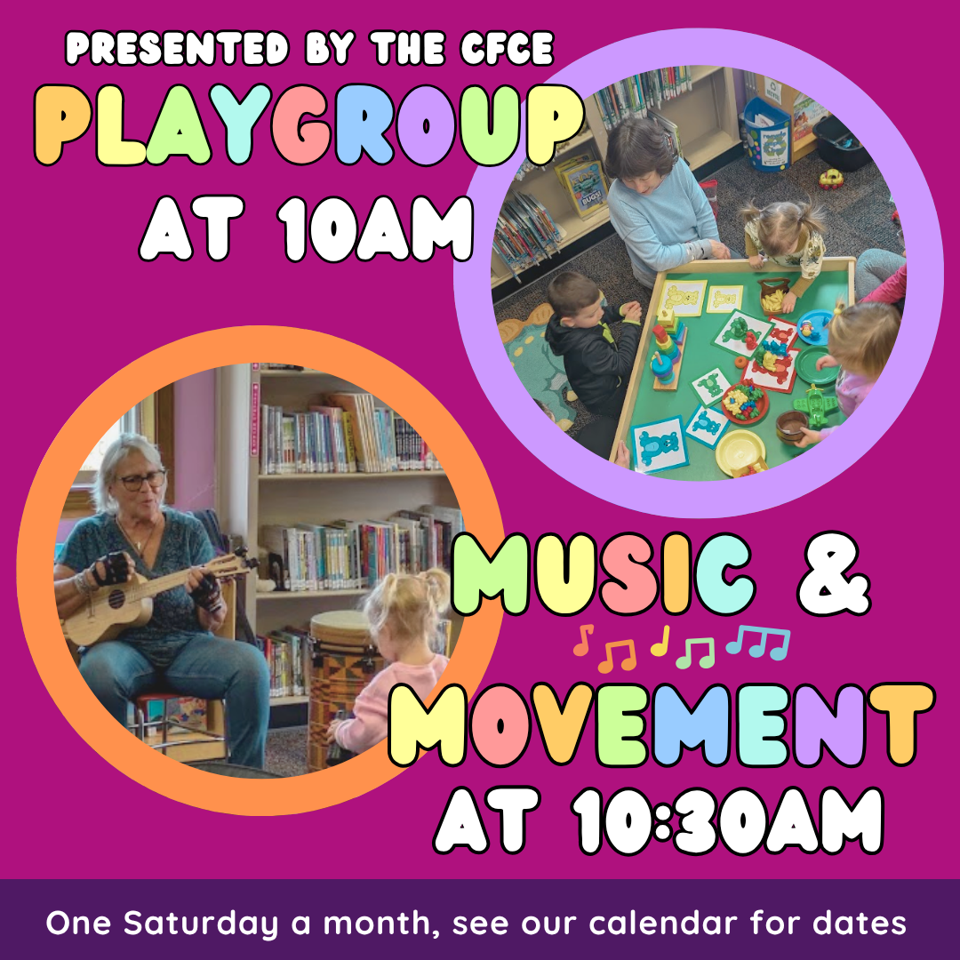 Playgroup with Music & Movement – Hatfield Public Library